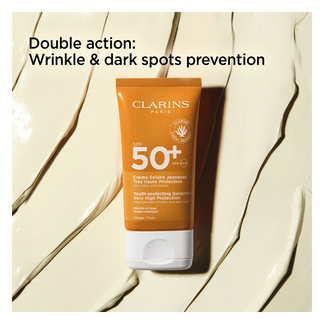 Clarins Youth-protecting Sunscreen Very High Protection SPF50+ – Escentual