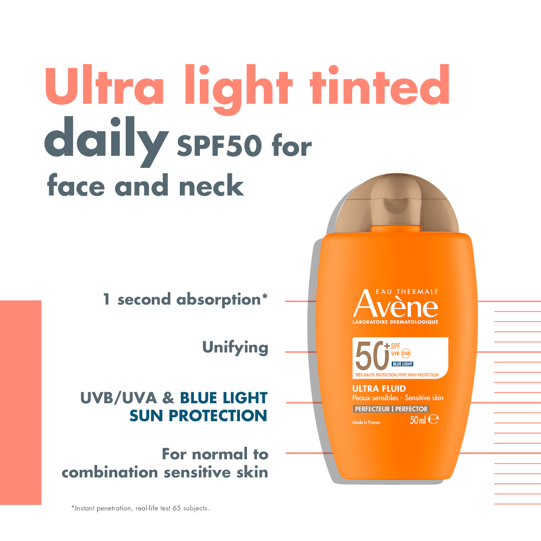 Avene Very High Protection Tinted Fluid SPF50+ – Escentual