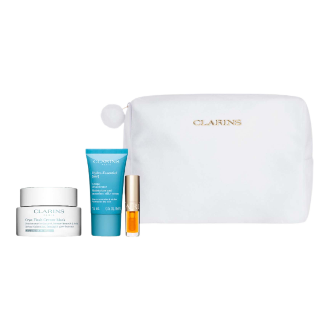 Clarins Cryo Flash Cream Mask Collection Gift Set – Escentual