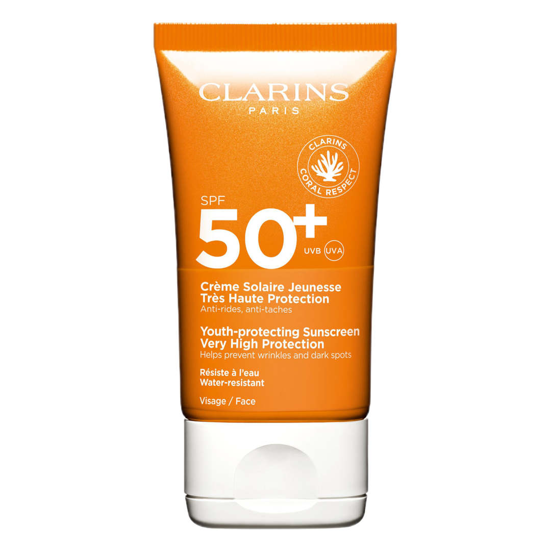Clarins Youth-protecting Sunscreen Very High Protection SPF50+ – Escentual