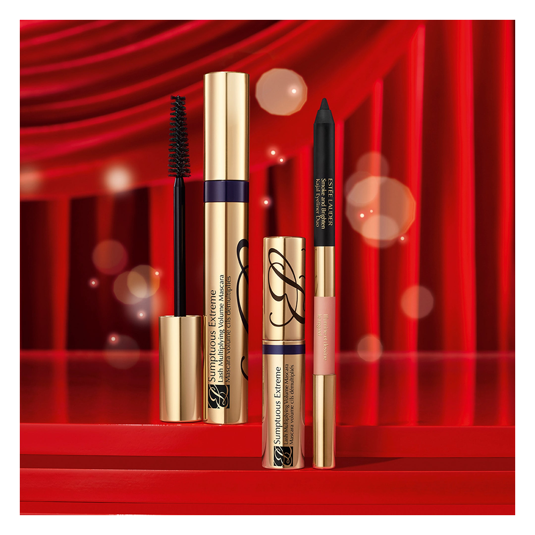 Estee Lauder Enchanting Eyes Sumptuous Extreme Mascara 3-Piece Gift Set ...