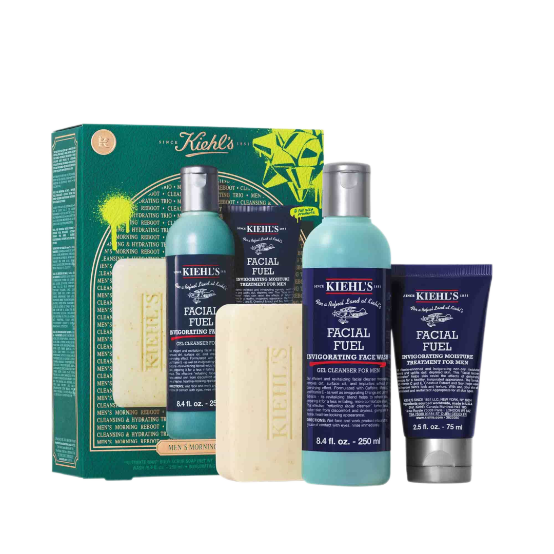 Kiehl's Facial Fuel Men's Morning Reboot Gift Set – Escentual