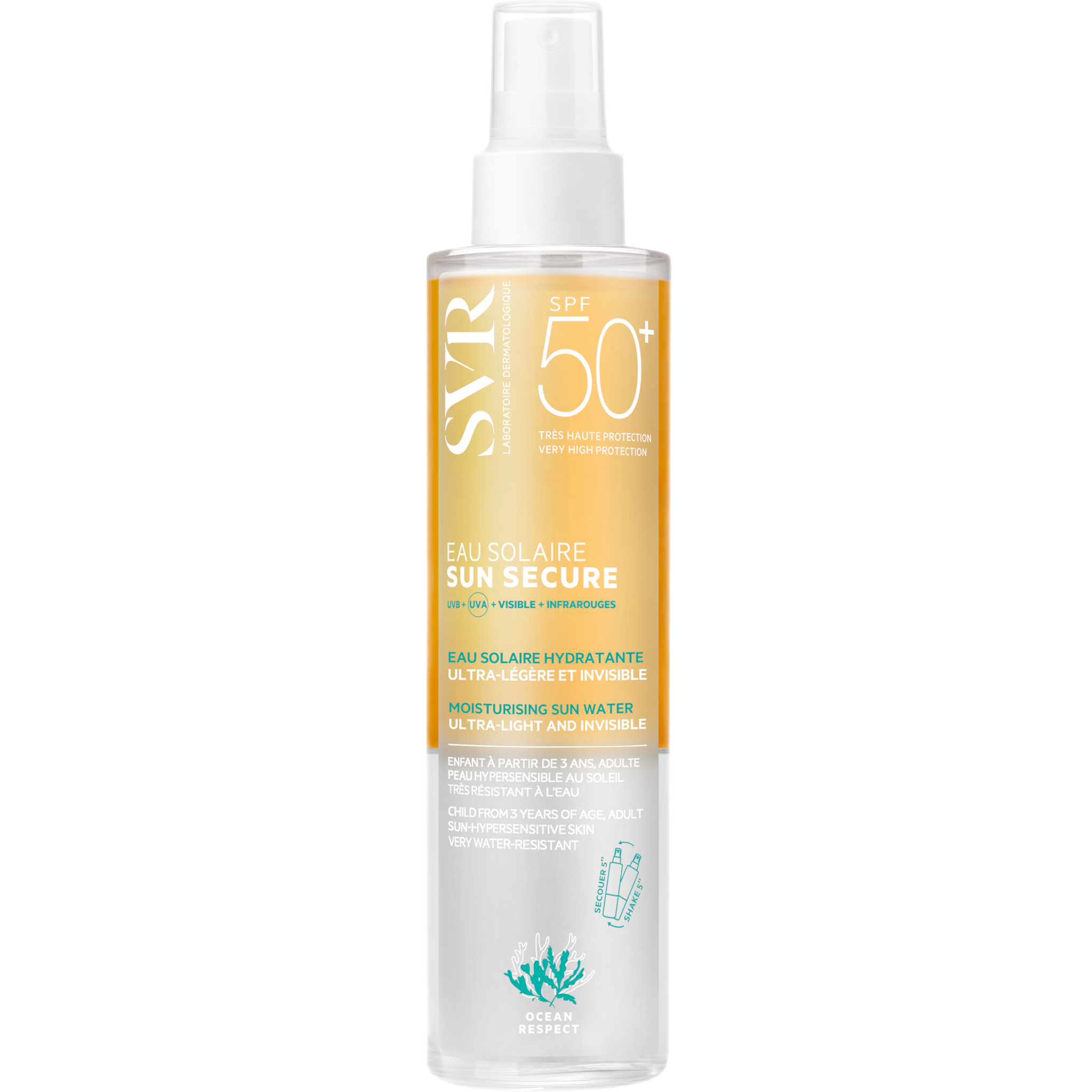 SVR Sun Secure Face & Body Water Spray SPF50+ – Escentual