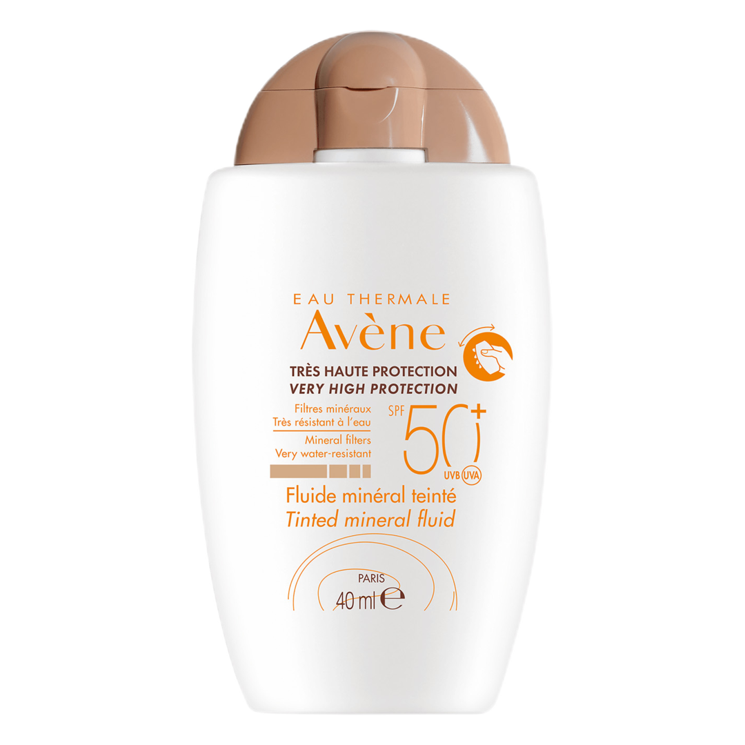 Avene Tinted Mineral Fluid SPF50+ – Escentual