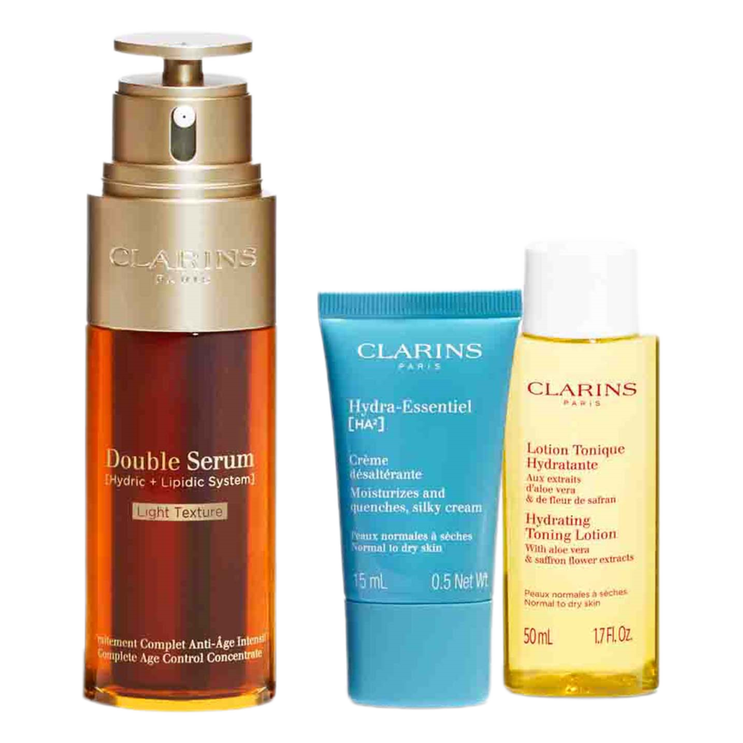 Clarins Double Serum Light Collection 50ml Gift Set – Escentual