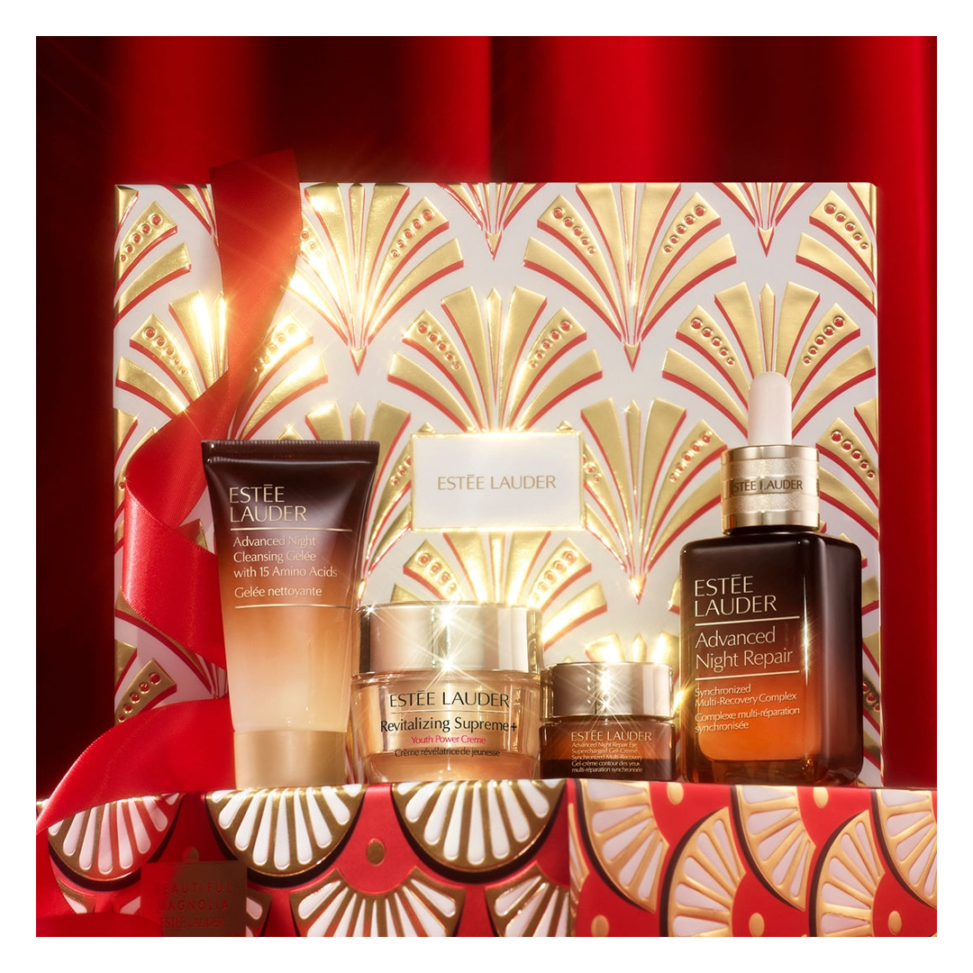 Estee Lauder Advanced Night Repair Serum 4-Piece Skincare Gift Set ...