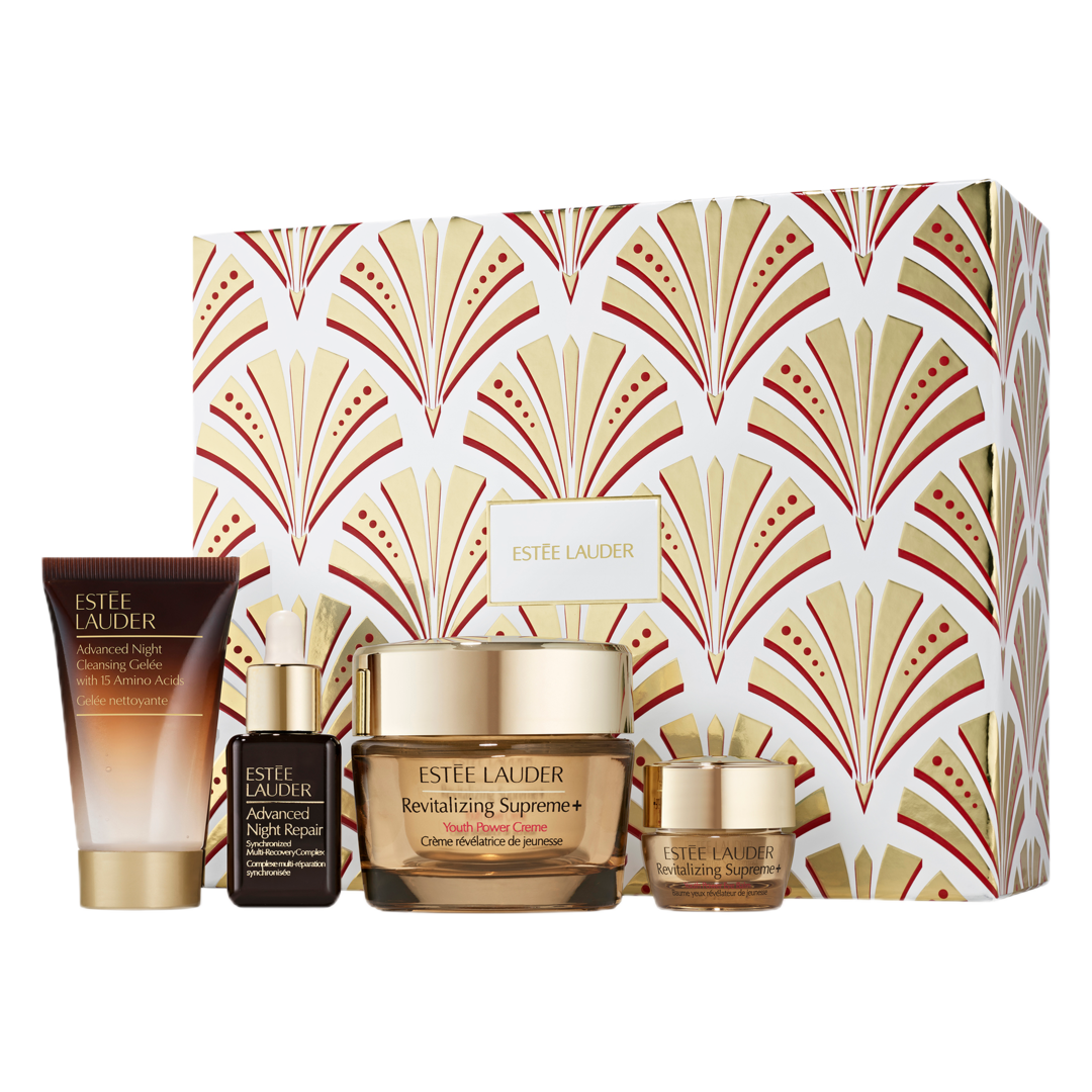 Estee Lauder Revitalizing Supreme+ Moisturiser 4-Piece Skincare Gift ...