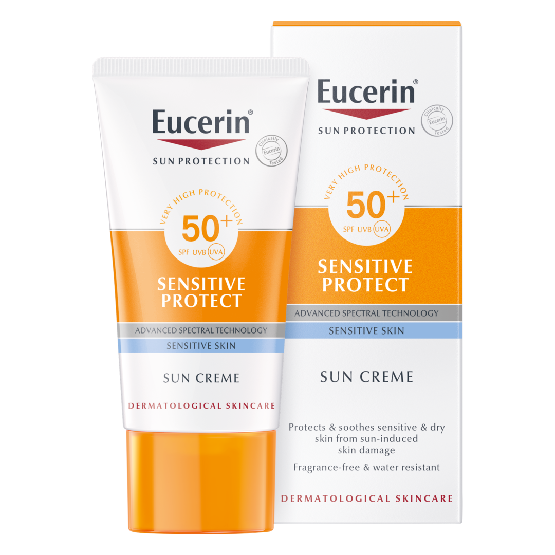 Eucerin Sensitive Protect Sun Cream SPF50+ – Escentual