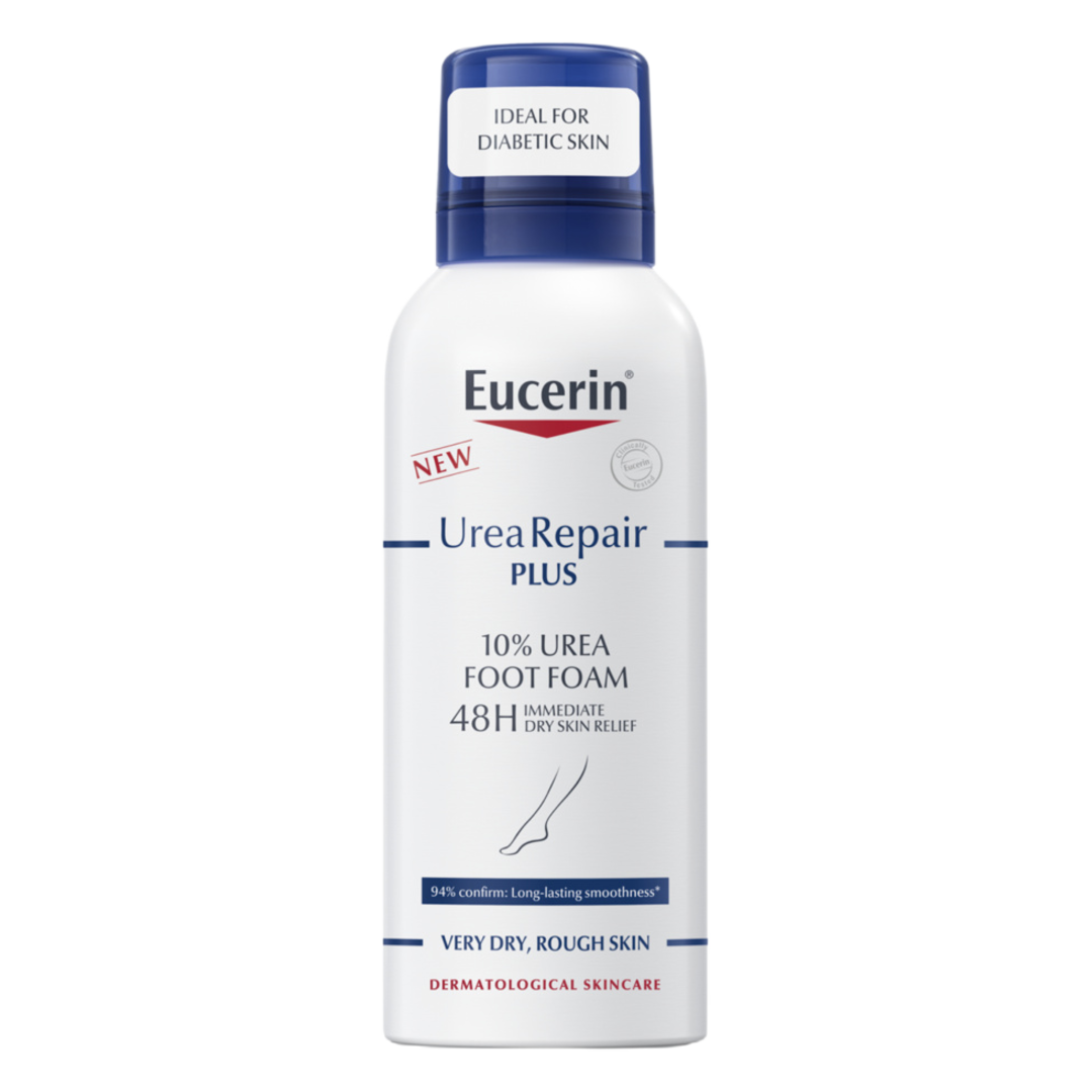 Eucerin Urea Repair Plus 10% Urea Foot Foam – Escentual