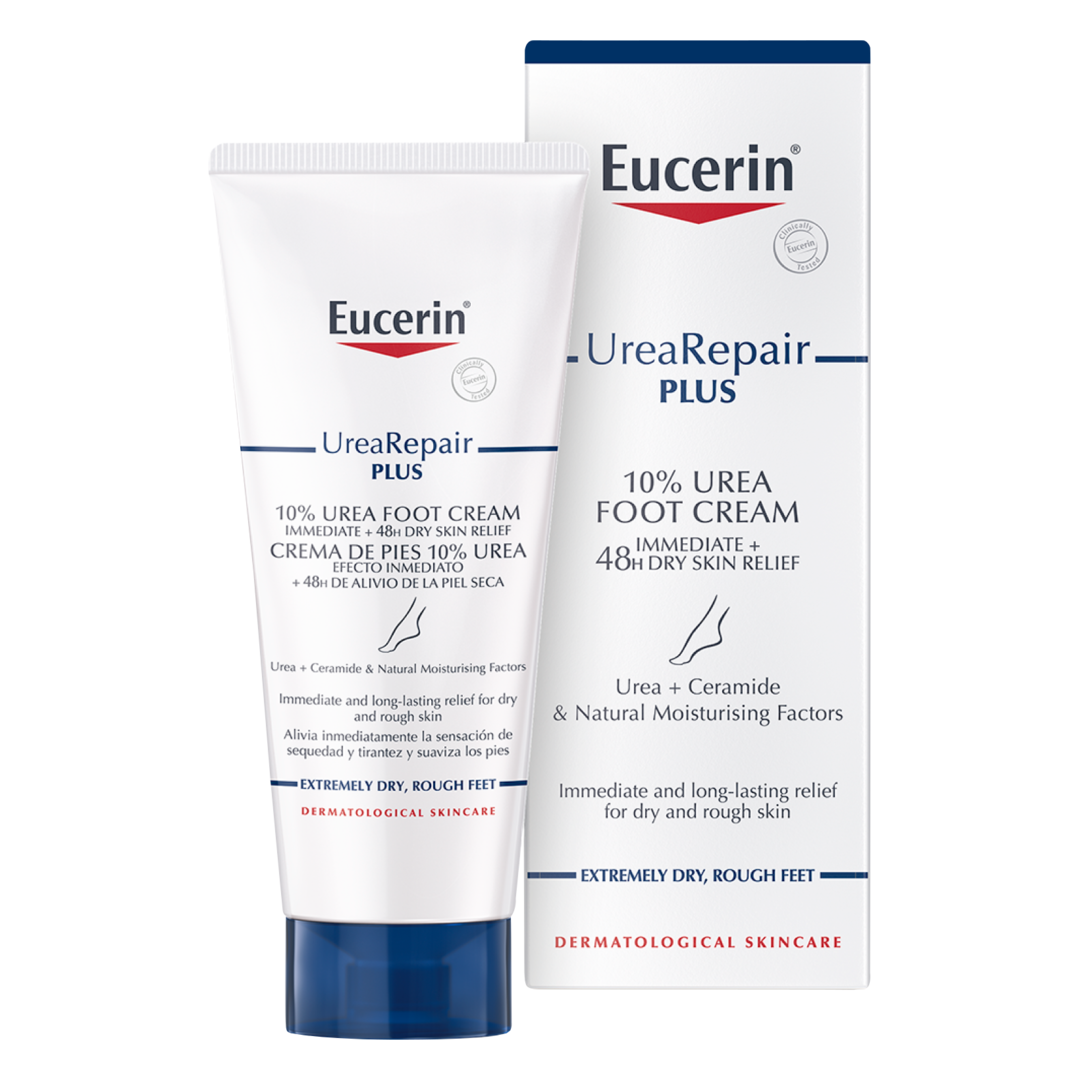 Eucerin Urea Repair Plus Foot Cream - 10% Urea – Escentual