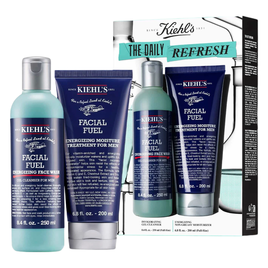 Kiehl's Facial Fuel The Daily Refresh Gift Set – Escentual