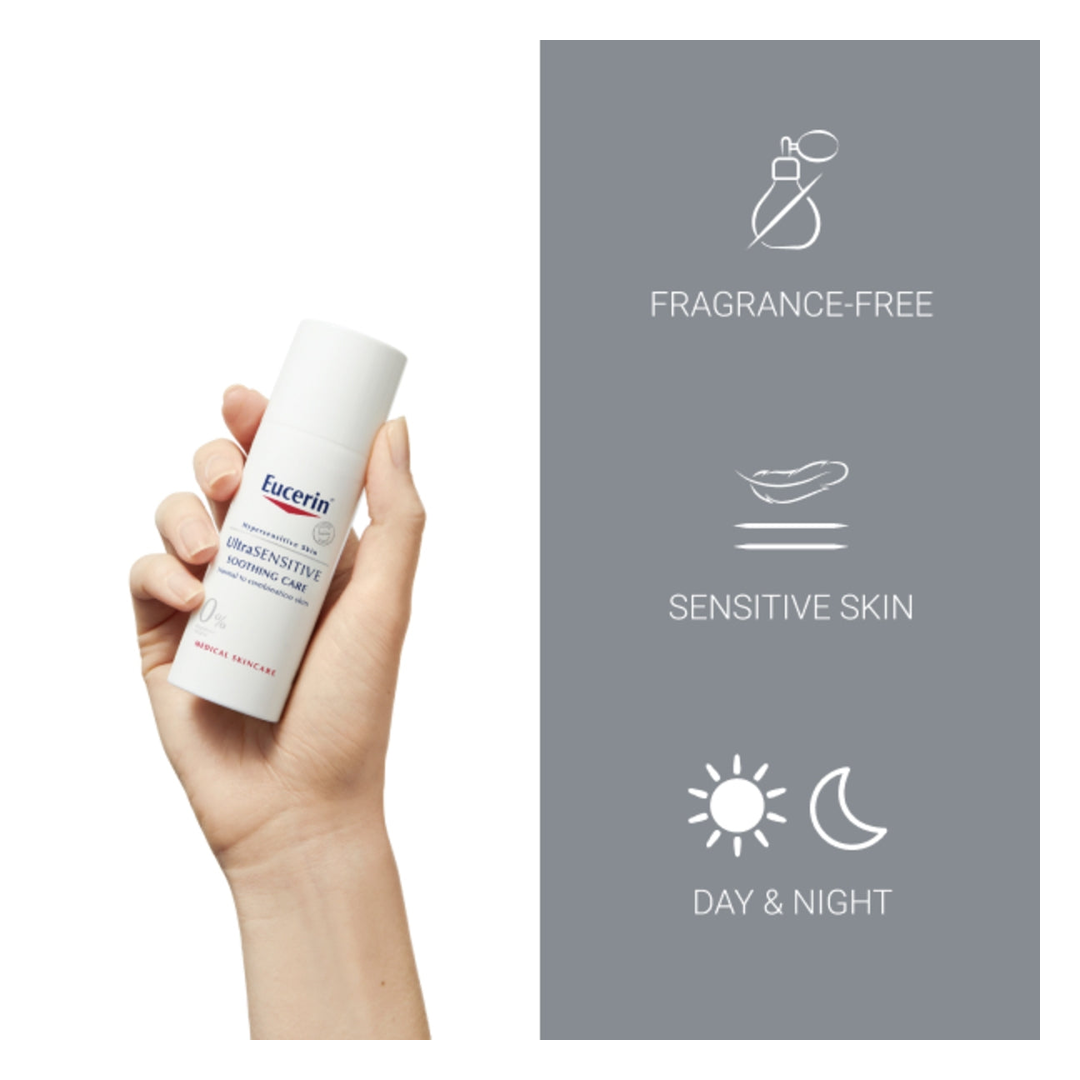 Eucerin Ultra Sensitive Soothing Care Dry Skin – Escentual